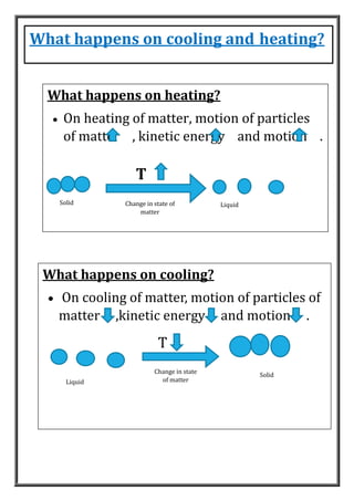 class 9 chemistry Ch 1 matter | DOCX