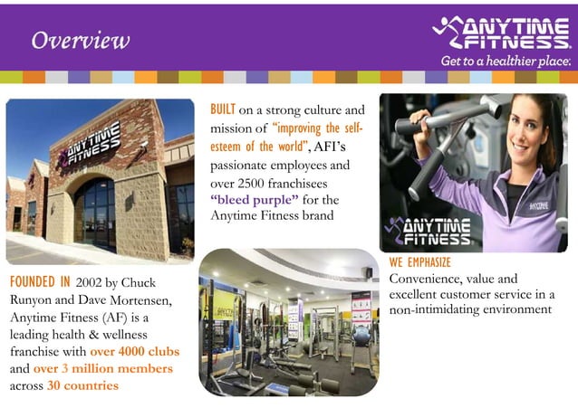 Anytime fitness Franchise Information | PDF | Fitness and Exercise ...