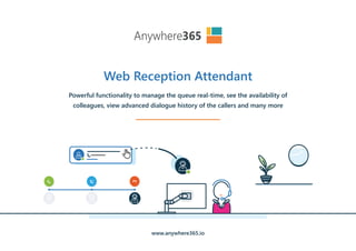 Anywhere365 Web Reception Attendant for Skype for Business and Teams | PDF