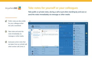 Anywhere365 Web Reception Attendant for Skype for Business and Teams | PDF