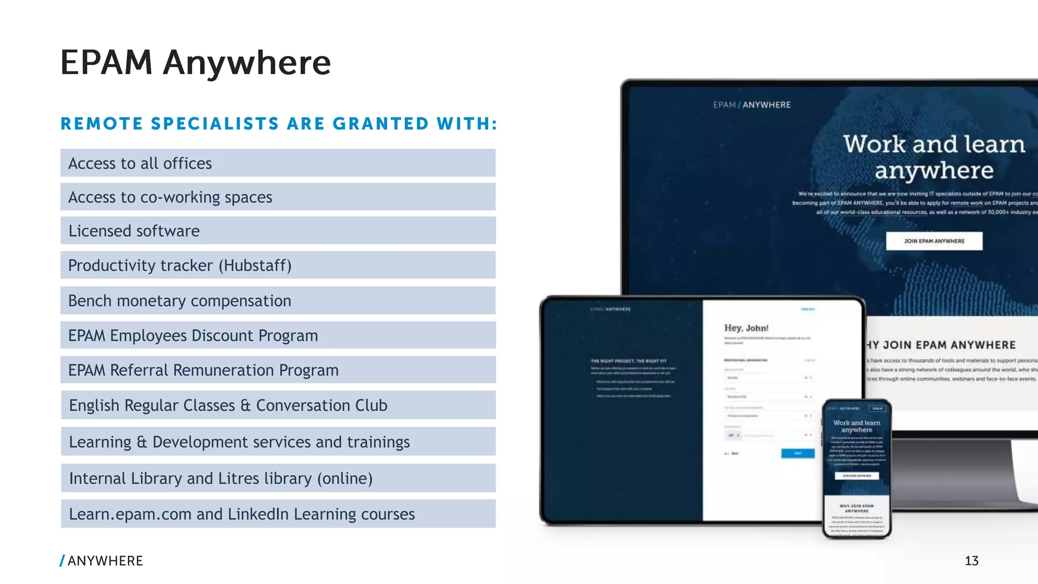 EPAM Anywhere | PPTX