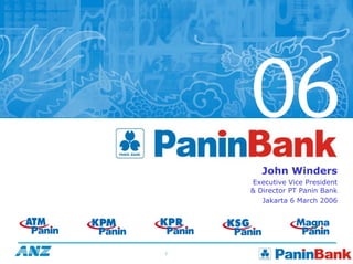Anz panin presentation | PDF