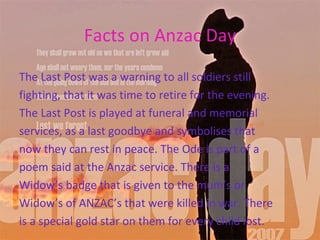Anzac Day by Isabelle | PPT