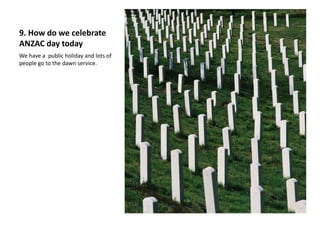 Anzac day presentation. | PPTX