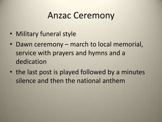 Anzac day | PPTX