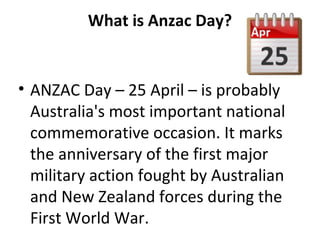 Anzac day | PPT