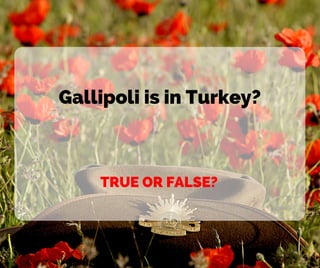 ANZAC Day School Slideshow | PPT