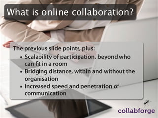 Online Collaboration in the Workplace: Going Social and Collaborating ...