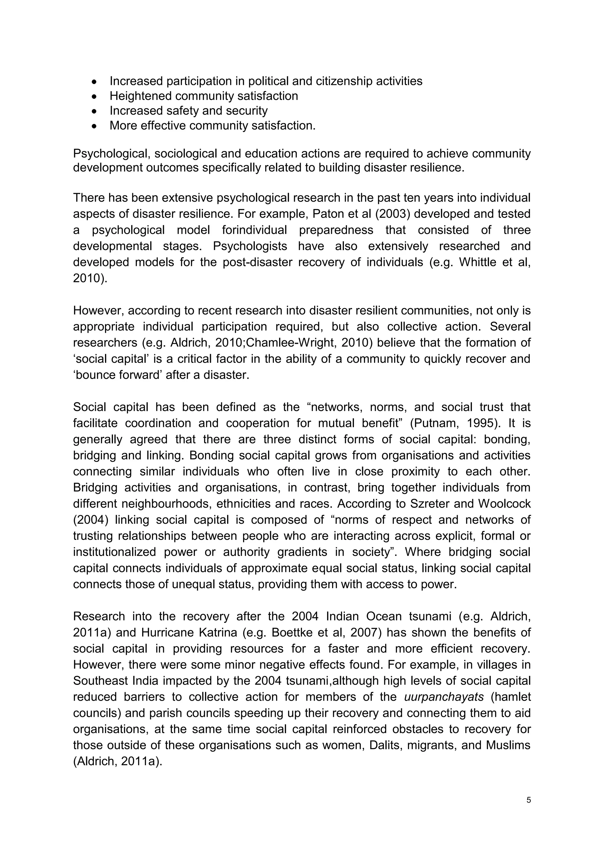 Learning for disaster resilience paper | DOCX