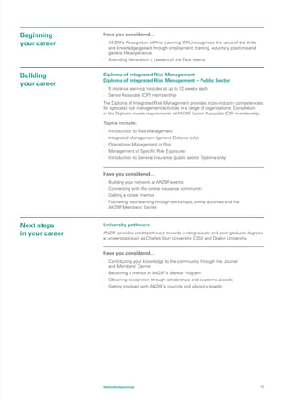 Statewide Insurance Brokers - Anziif 2015 course guide & qualifications ...