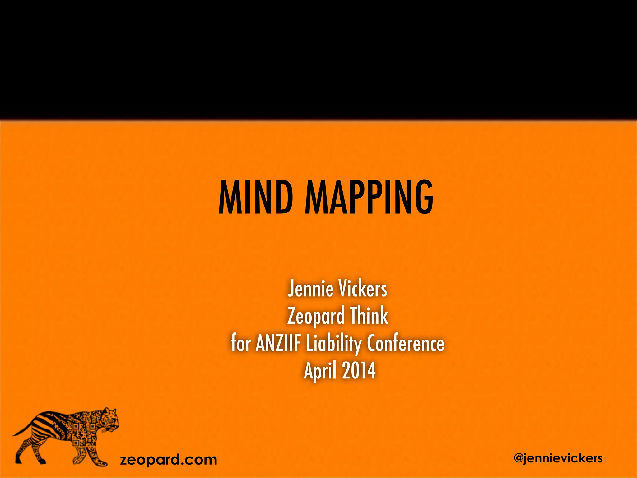 ANZIIF Liability Conference 2014 - Mind Mapping with Jennie Vickers ...