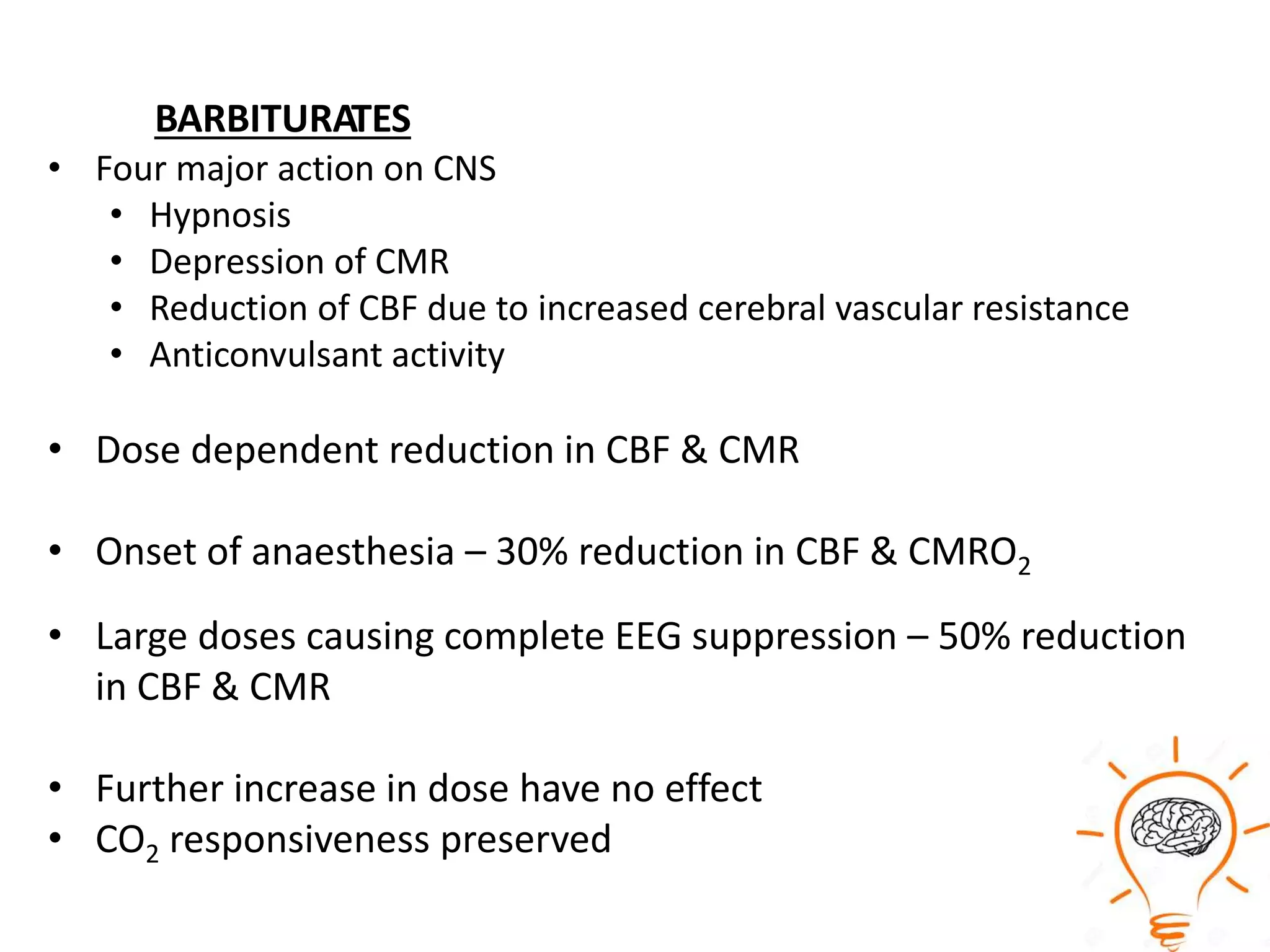 Dr Anzil A R( CEREBRAL PHYSIOLOGY AND ANAESTHESIA DRUGS) | PPTX