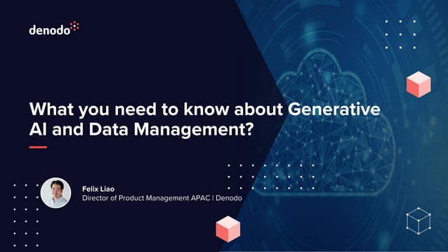 What you need to know about Generative AI and Data Management? | PDF | Databases | Computer ...