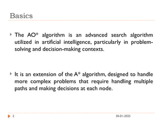 AO star algorithm -Adv-Ltms-comp AI.pptx