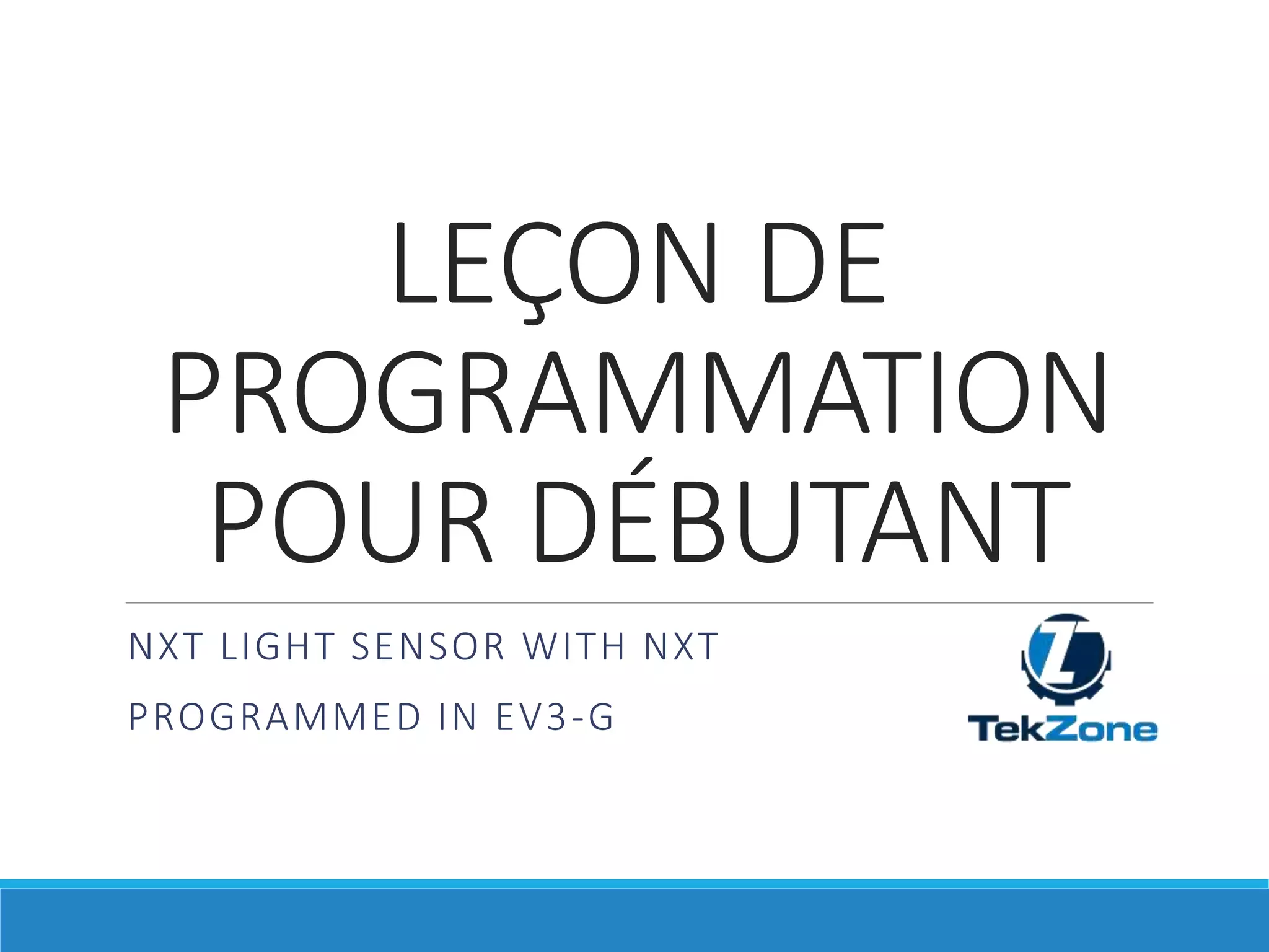 Ao light nxt2 - Beginner | PPTX
