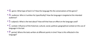 AO3 AS English Language | PPTX