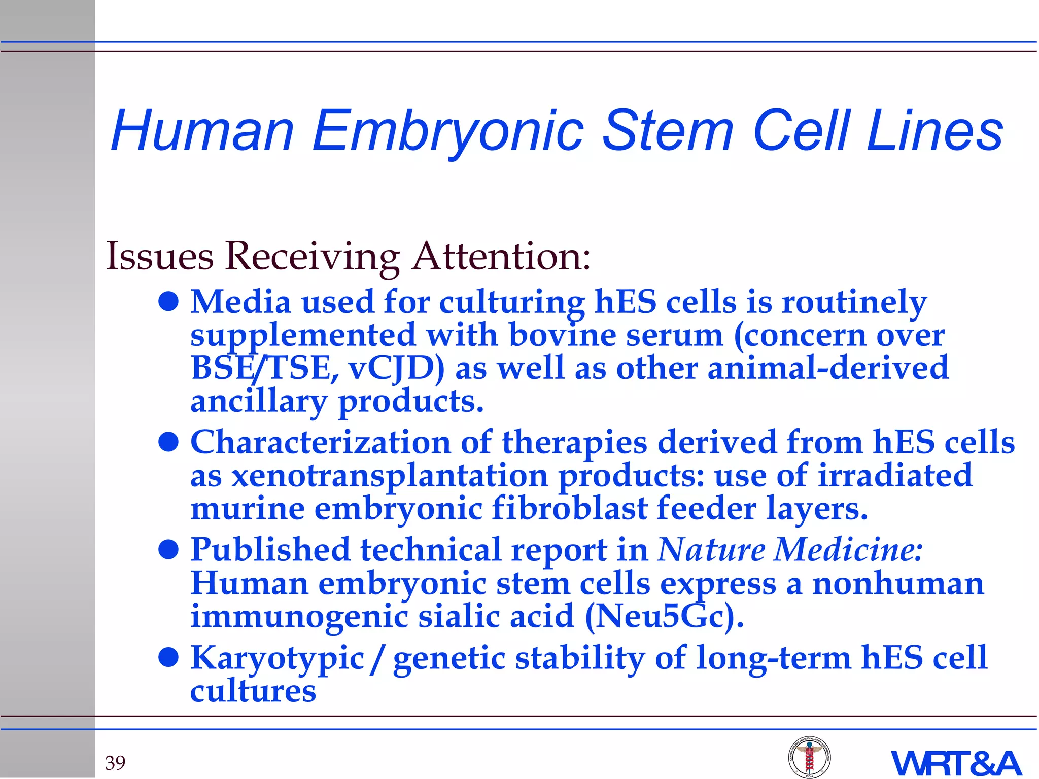 Gene Therapy / Cell Therapy / Stem Cells – Regulations for the "New ...