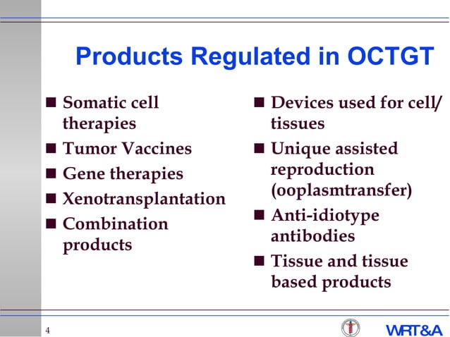 Gene Therapy / Cell Therapy / Stem Cells – Regulations for the "New ...
