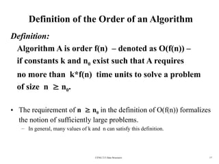 Introduction of Analysis of Algorithm , asymptotic notations | PPT ...