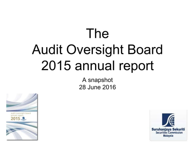Aob 2015 annual report powerpoint | PPTX