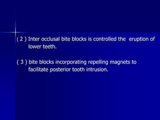 Anterior Open Bite and Deep Bite | PPTX