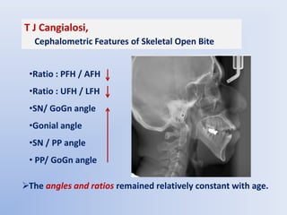 Anterior Open Bite etiology and differential diagnosis | PDF