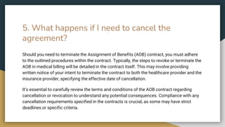 Overview AOB in medical billing Benefits.pptx