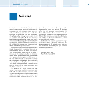 AO Book, Tech of reduction surrgical procedure | PDF