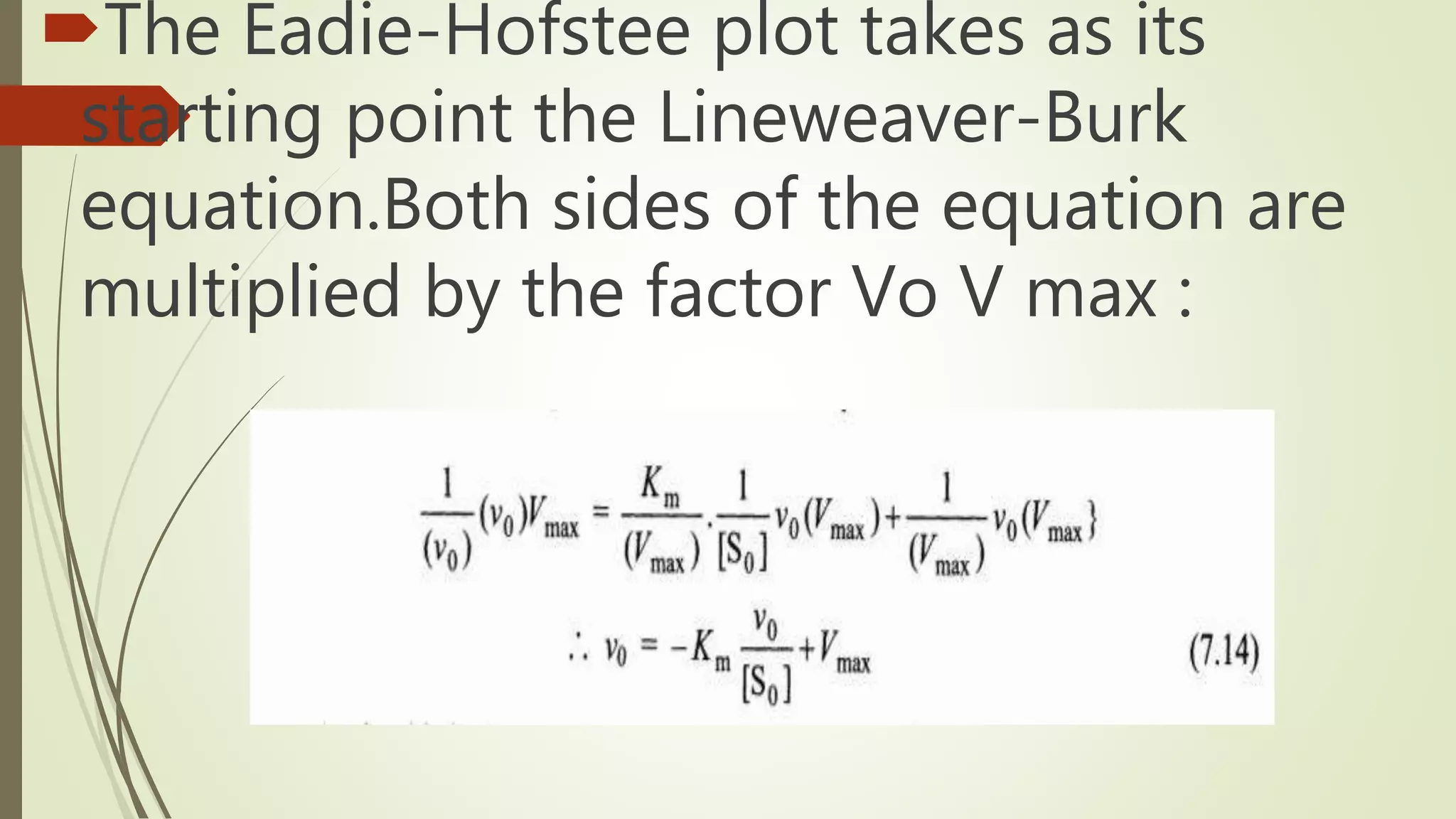 Different Plots for detemination pf Km and Vmax | PPTX