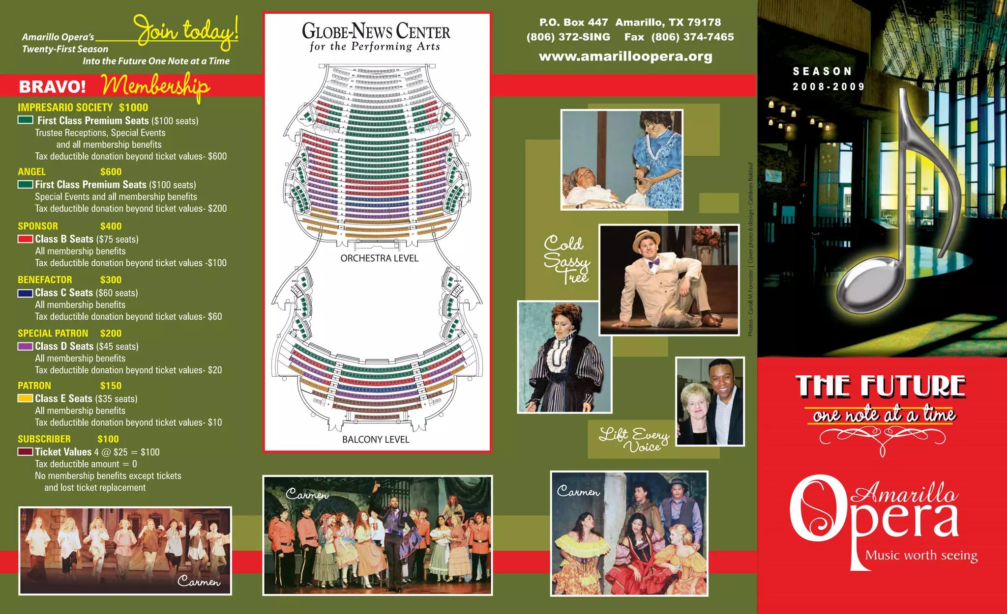 Amarillo Opera Brochure Outside | PDF