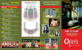 Amarillo Opera Brochure Outside | PDF