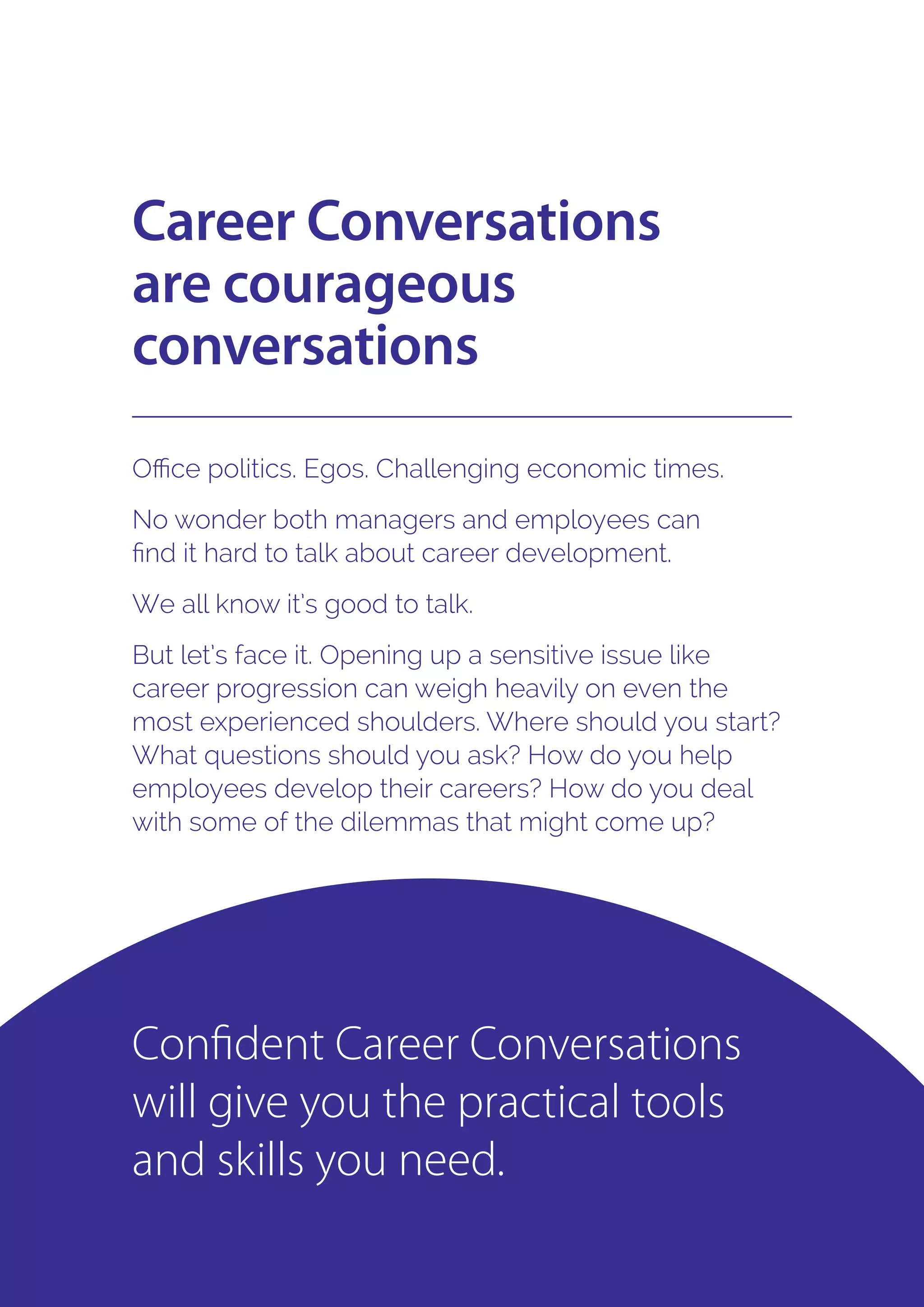 Confident Career Conversations Workshop | PDF