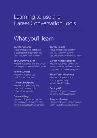 Confident Career Conversations Workshop | PDF