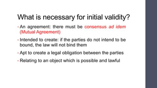 Principles of Roman Law: Law of Obligation | PPTX