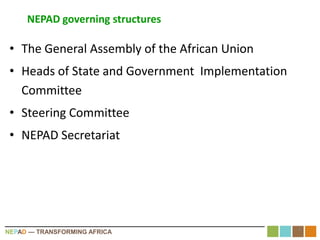 AOCC Launch - NEPAD Presentation | PPTX