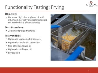 Profile of High Stability Oils | AOCS 2015 | PPTX