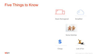 London Adapt or Die: Five Things Enterprises Should Know About Serverless | PPT