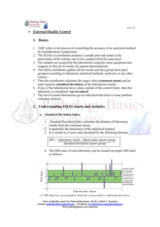 Quality control in clinical laboratories | PDF