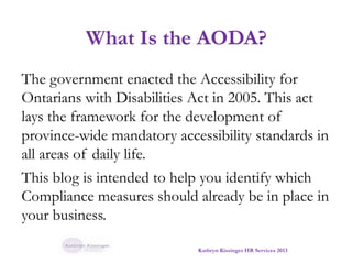 AODA blog | PPTX