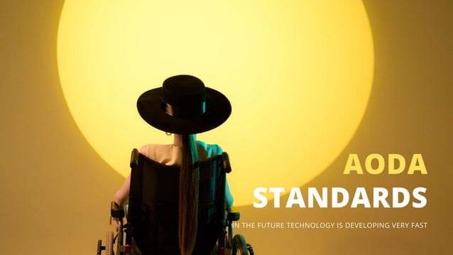AODA Standards | PPTX