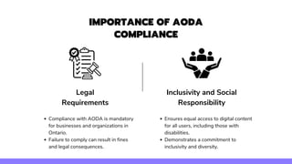 AODA Testing: Ensuring Website Accessibility and Compliance | PDF