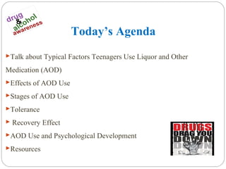 Alcohol and Drugs Awareness Suggestions | Len Mistretta | PPT ...