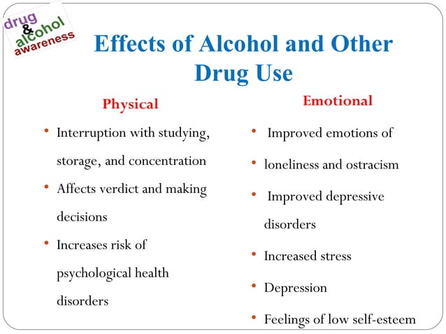 Alcohol and Drugs Awareness Suggestions | Len Mistretta | PPT ...