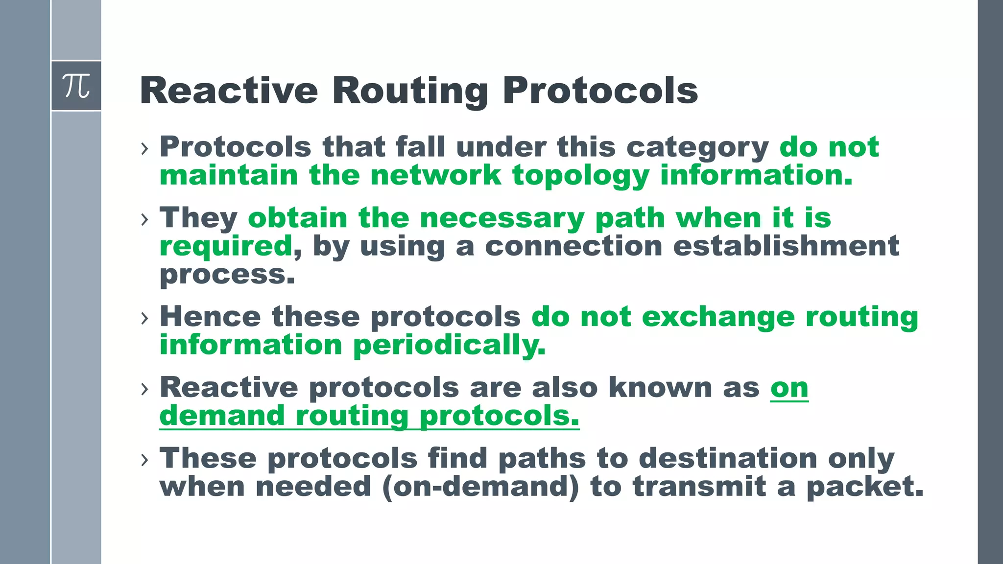 Aodv Adhoc Ondemand Distance Vector Routing Pptx