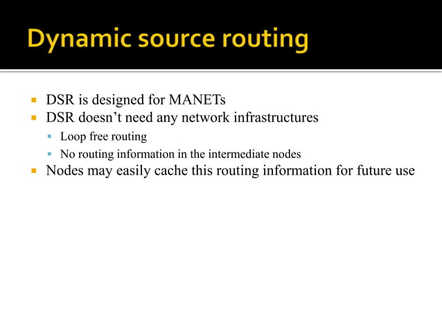 Aodv Routing Protocol Pptx
