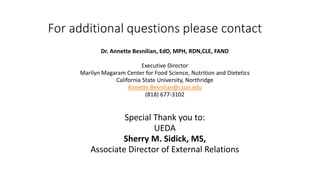 CSUN - Peer Mentorship Program to Promote Diversity within the Field of ...