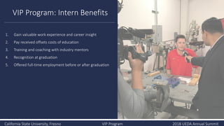 Fresno State - VIP Program | PPT