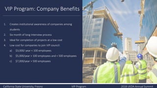 Fresno State - VIP Program | PPT