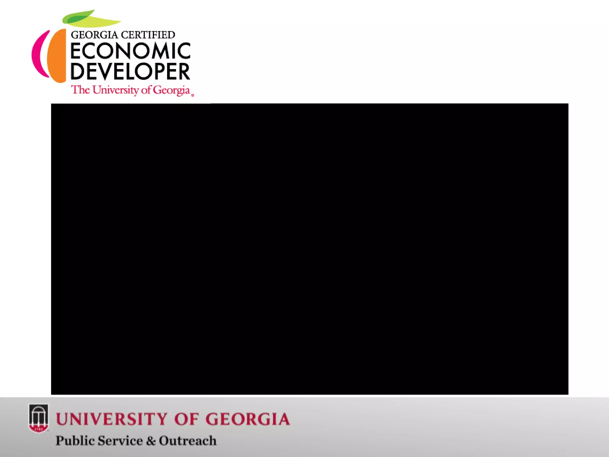 Georgia Certified Economic Developer Program | PPTX | Food Industry | Industries