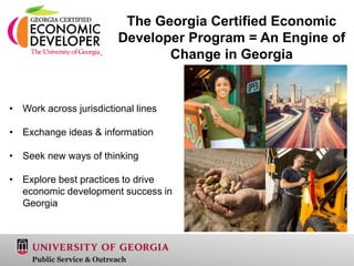 Georgia Certified Economic Developer Program | PPTX